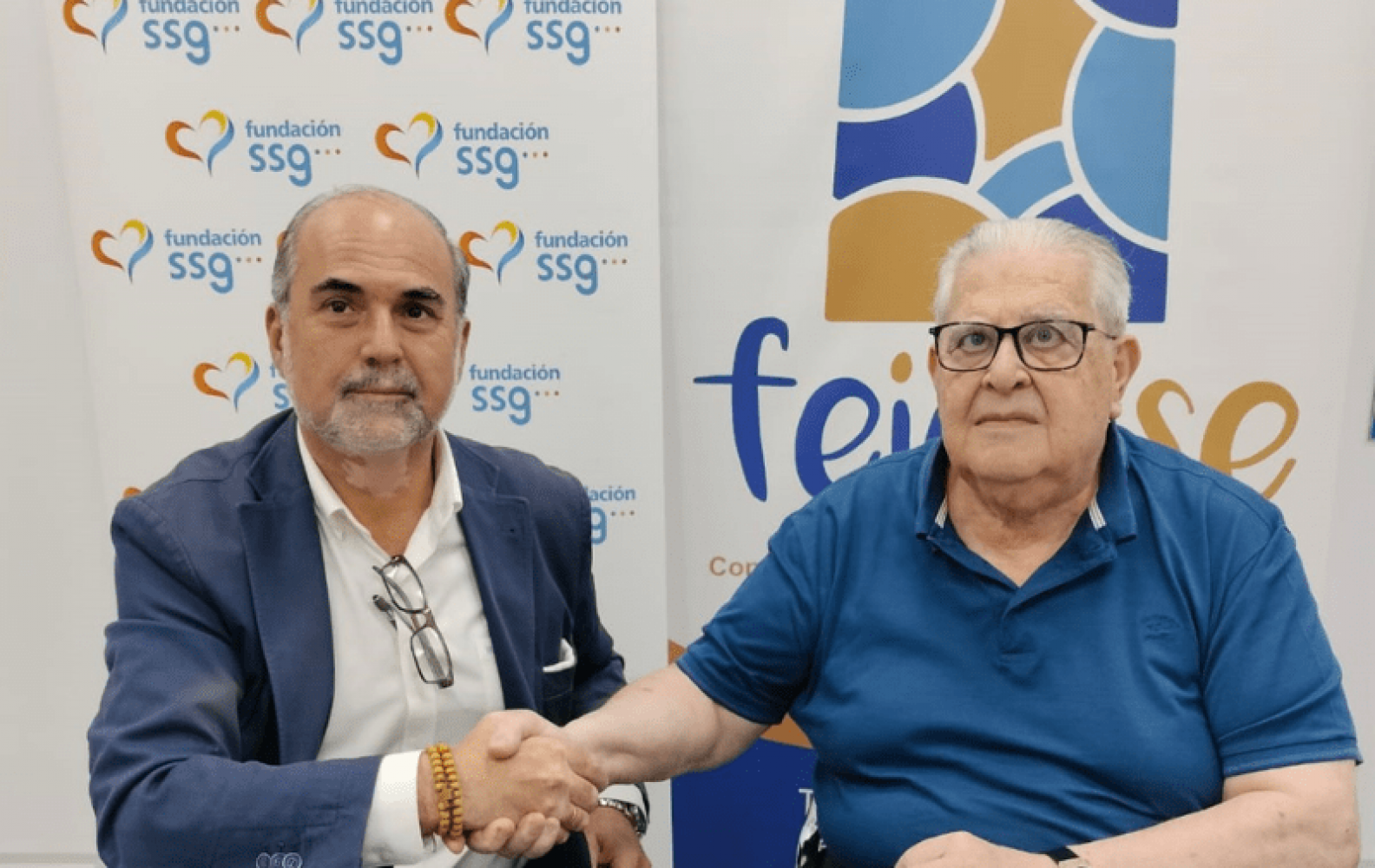 Fundación SSG firma un convenio de colaboración con FEICASE - Fundación SSG